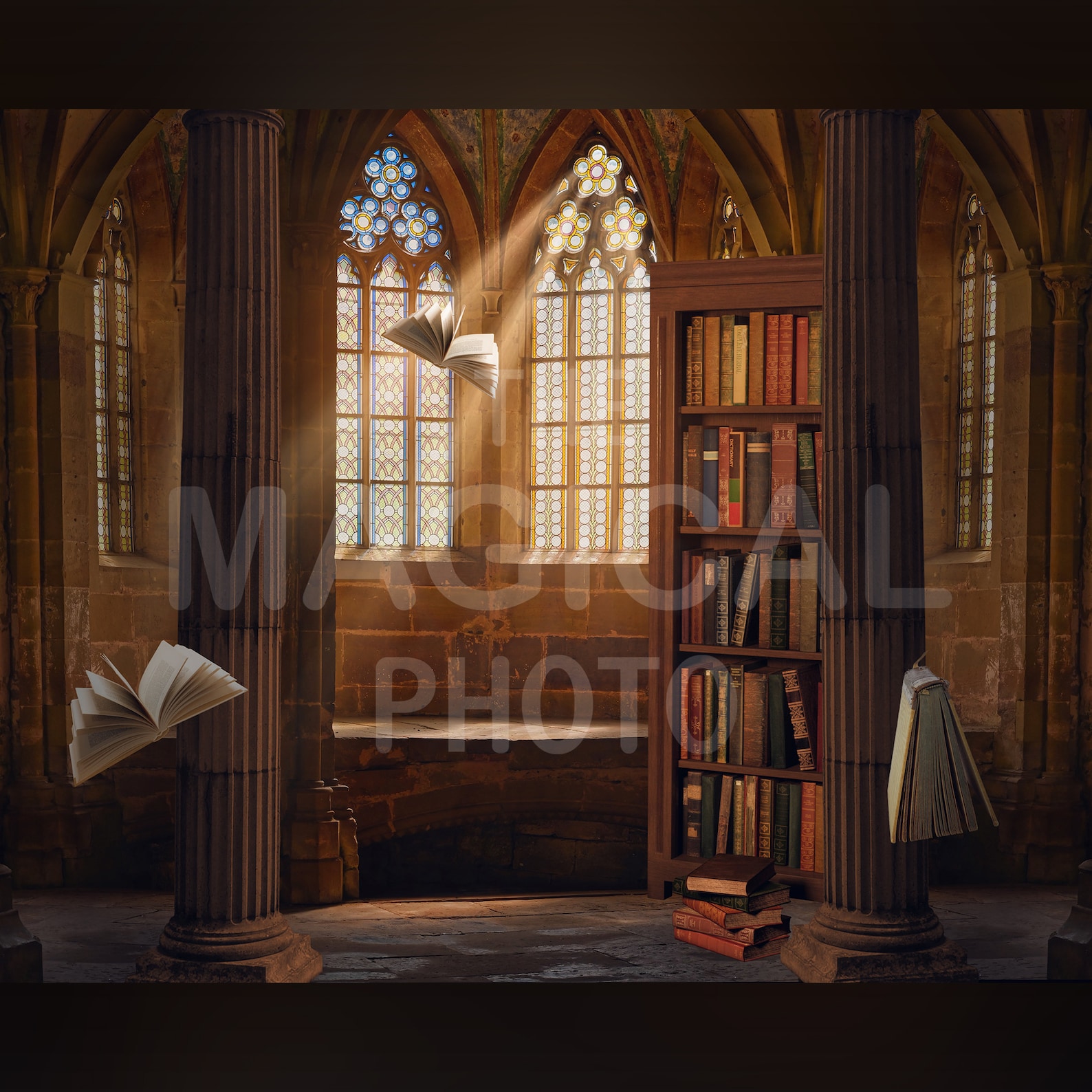 Wizard Digital Background Digital Backdrop for Composite - Etsy