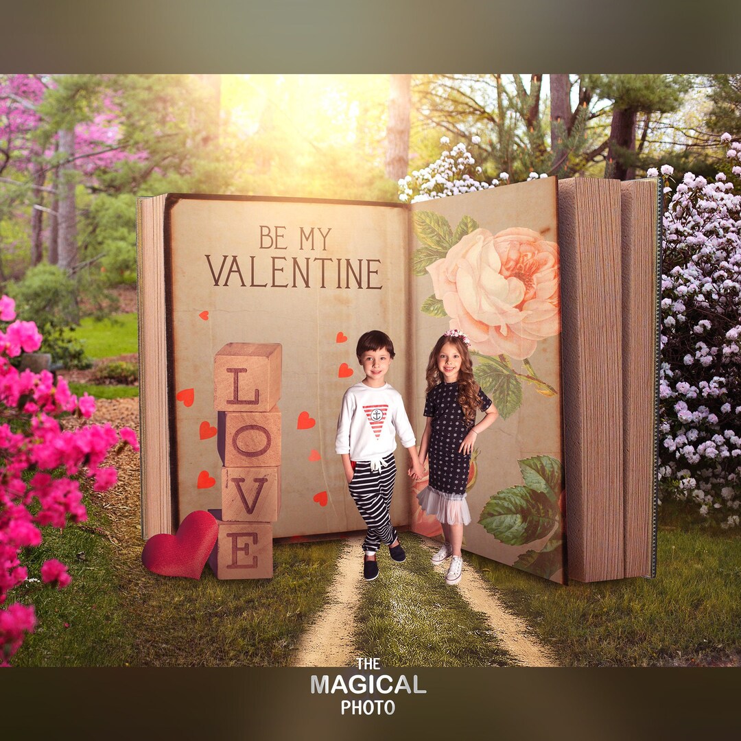 Valentine Digital Background, Digital Backdrop, for Composite Photoshop ...