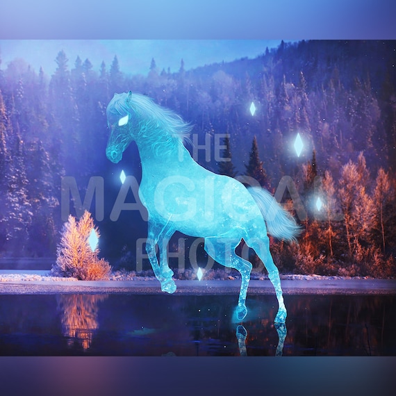 Ice Horse Wallpaper