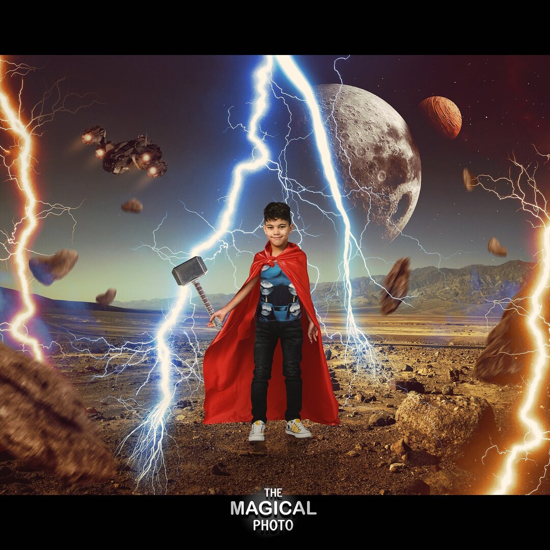 Superhero Lightning Digital Background Digital Backdrop for - Etsy