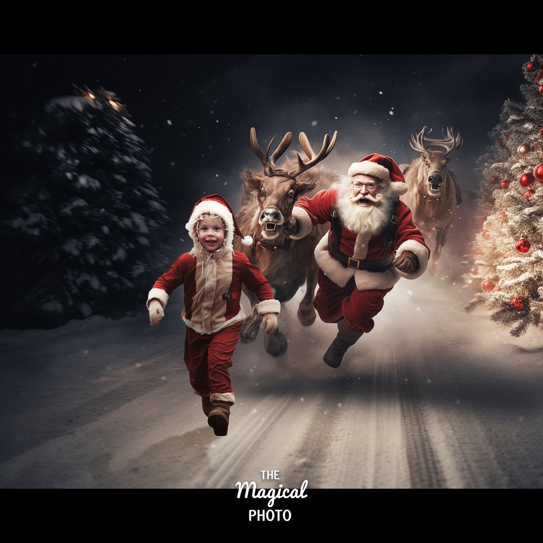 Christmas Digital Background, Digital Backdrop, for Composite Photoshop ...