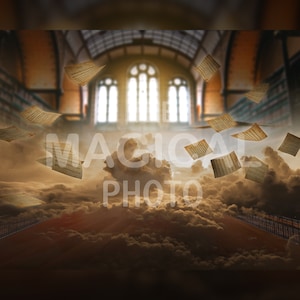 Wizard Digital Background, Digital Backdrop, for Composite Photoshop ...