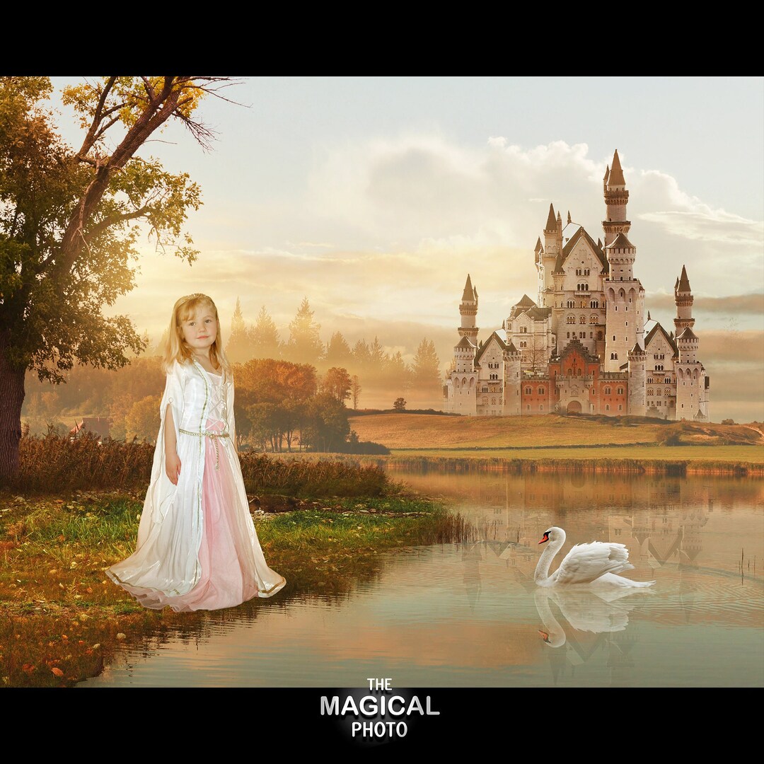 Princess Castle, Digital Background, Digital Backdrop, for Composite ...