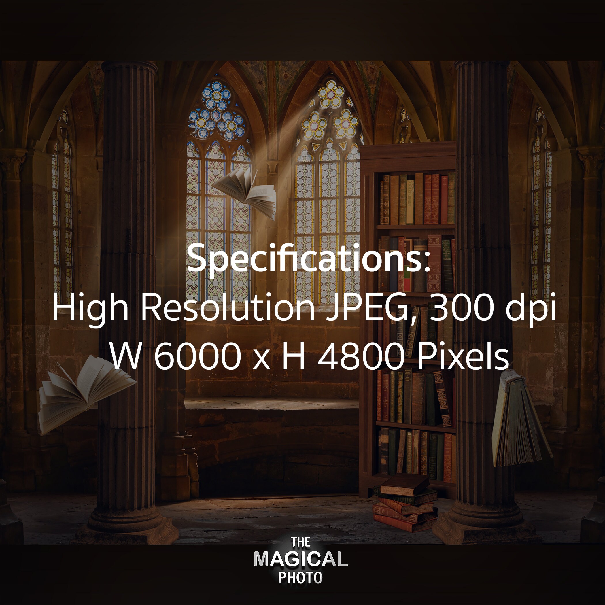 Wizard Digital Background Digital Backdrop for Composite - Etsy