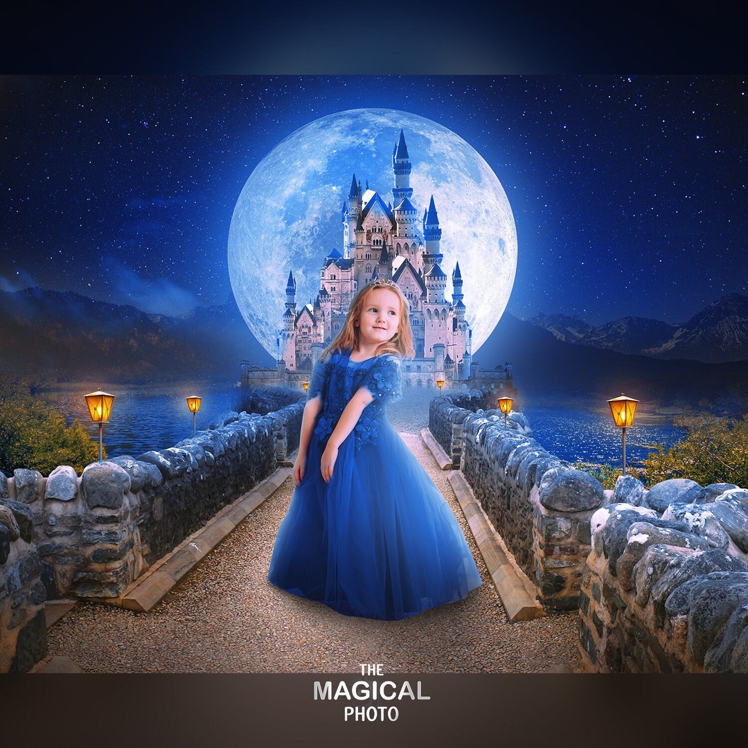 Princess Castle Digital Background, Digital Backdrop, for Composite ...