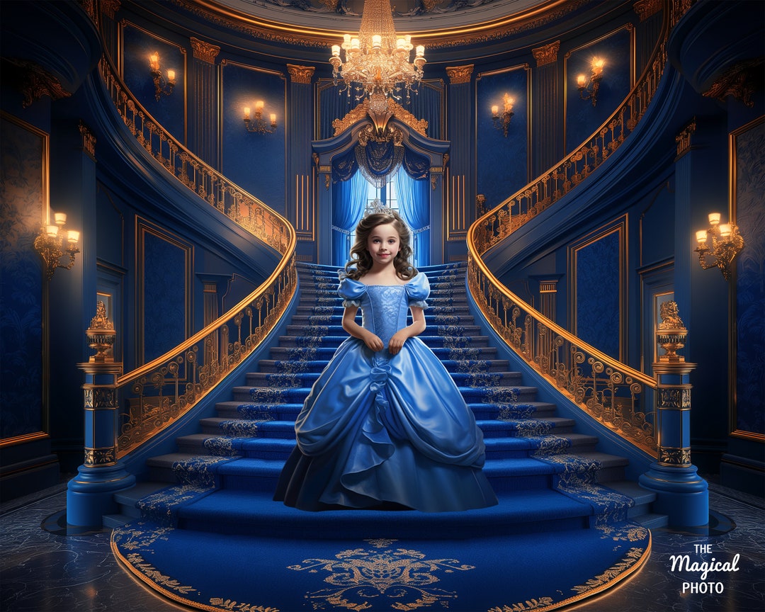 Princess Digital Background, Digital Backdrop, for Composite Photoshop ...