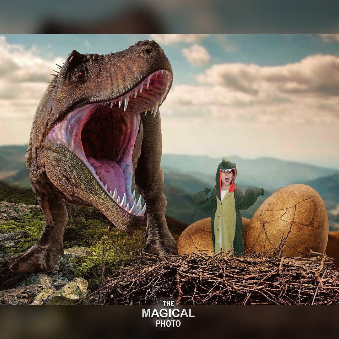 Dinosaur Egg, T-rex Digital Background, Digital Backdrop, for Composite ...