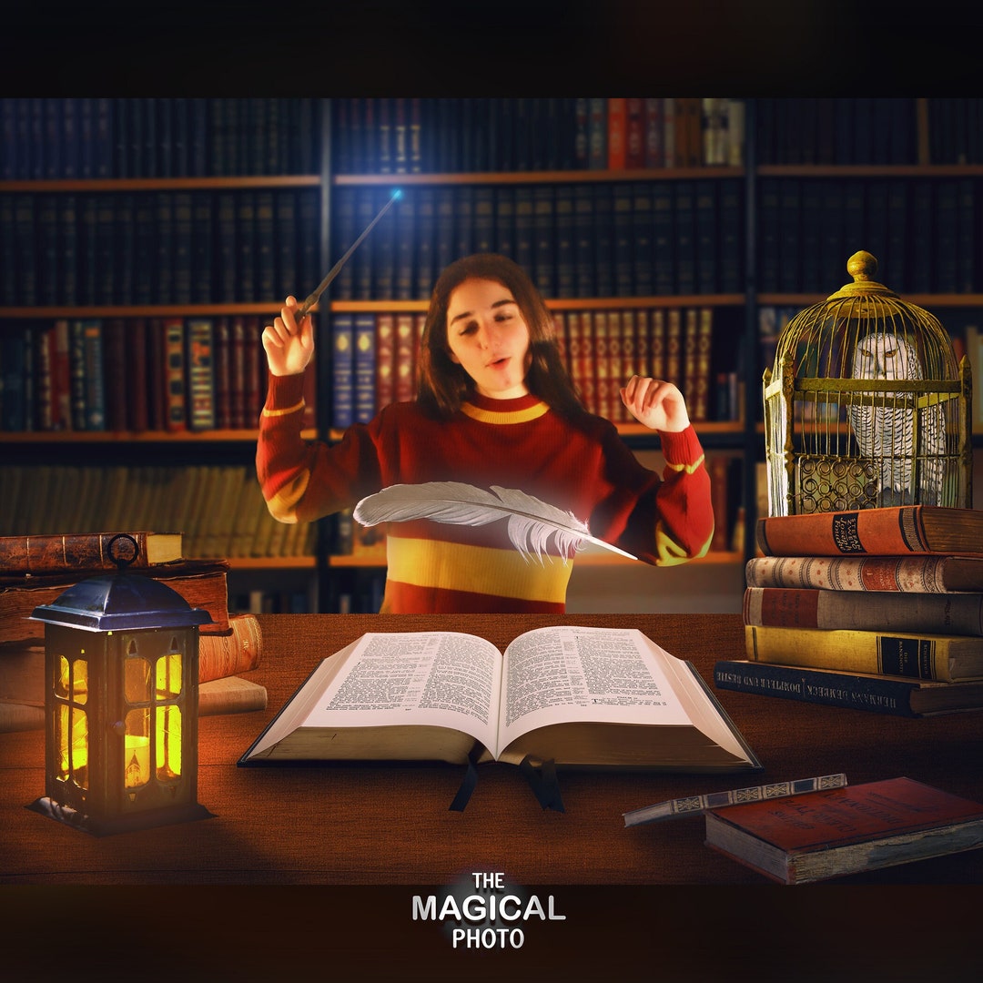 Wizard Digital Background, Digital Backdrop, for Composite Photoshop ...