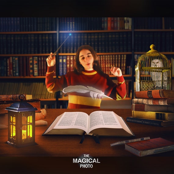 Wizard Digital Background Digital Backdrop for Composite - Etsy