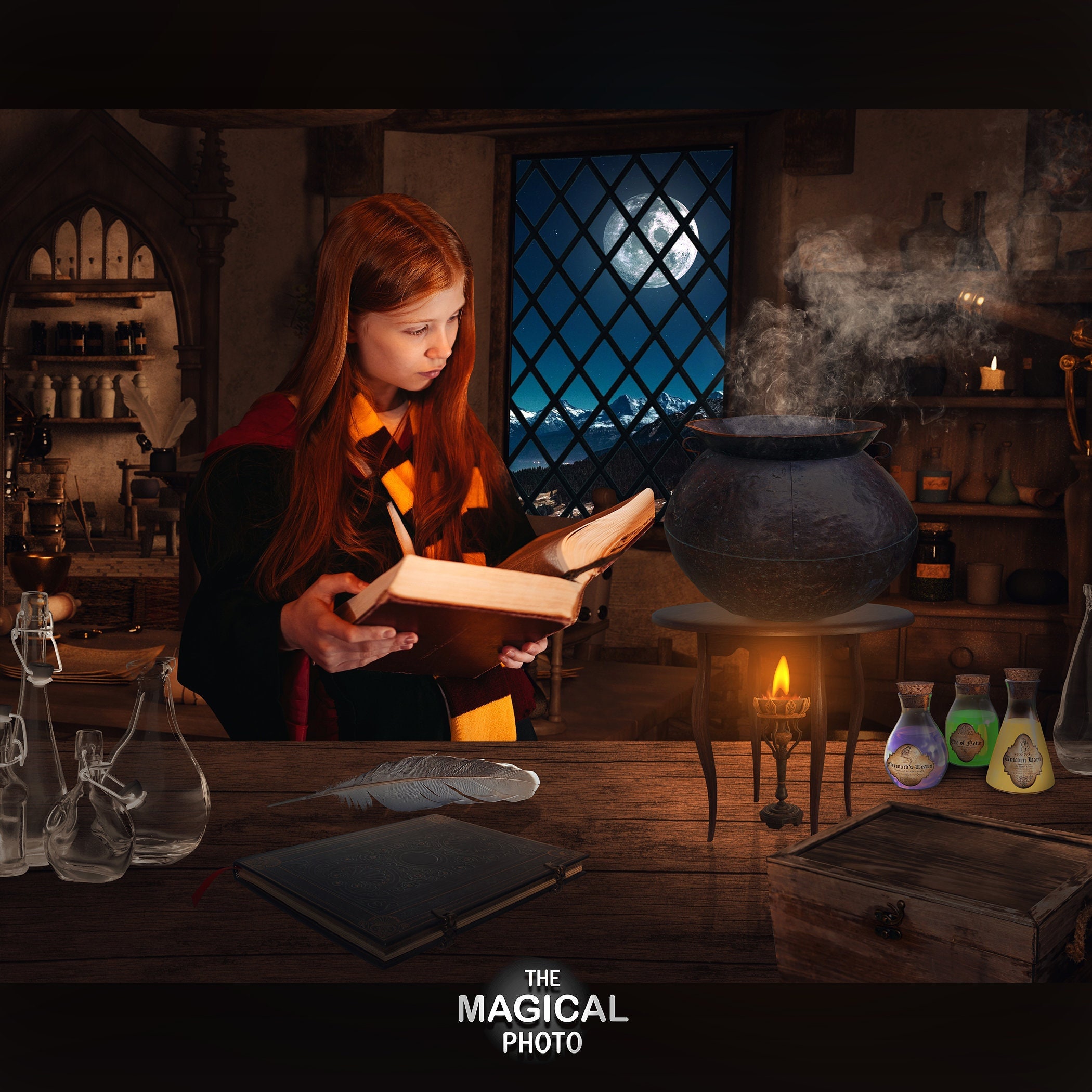 Wizard Potion Class, Digital Background, Digital Backdrop, for ...