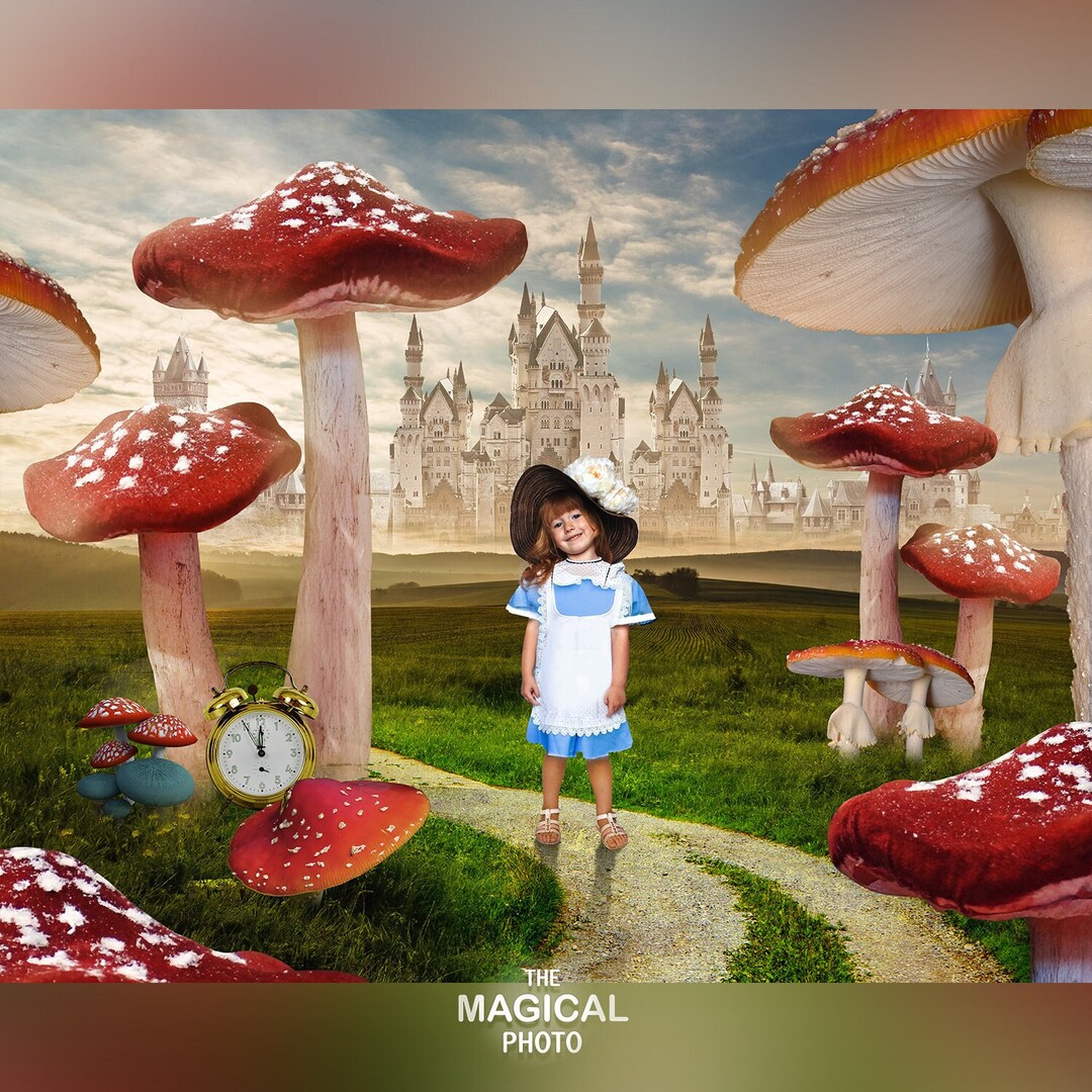 Wonderland Digital Background, Digital Backdrop, for Composite ...