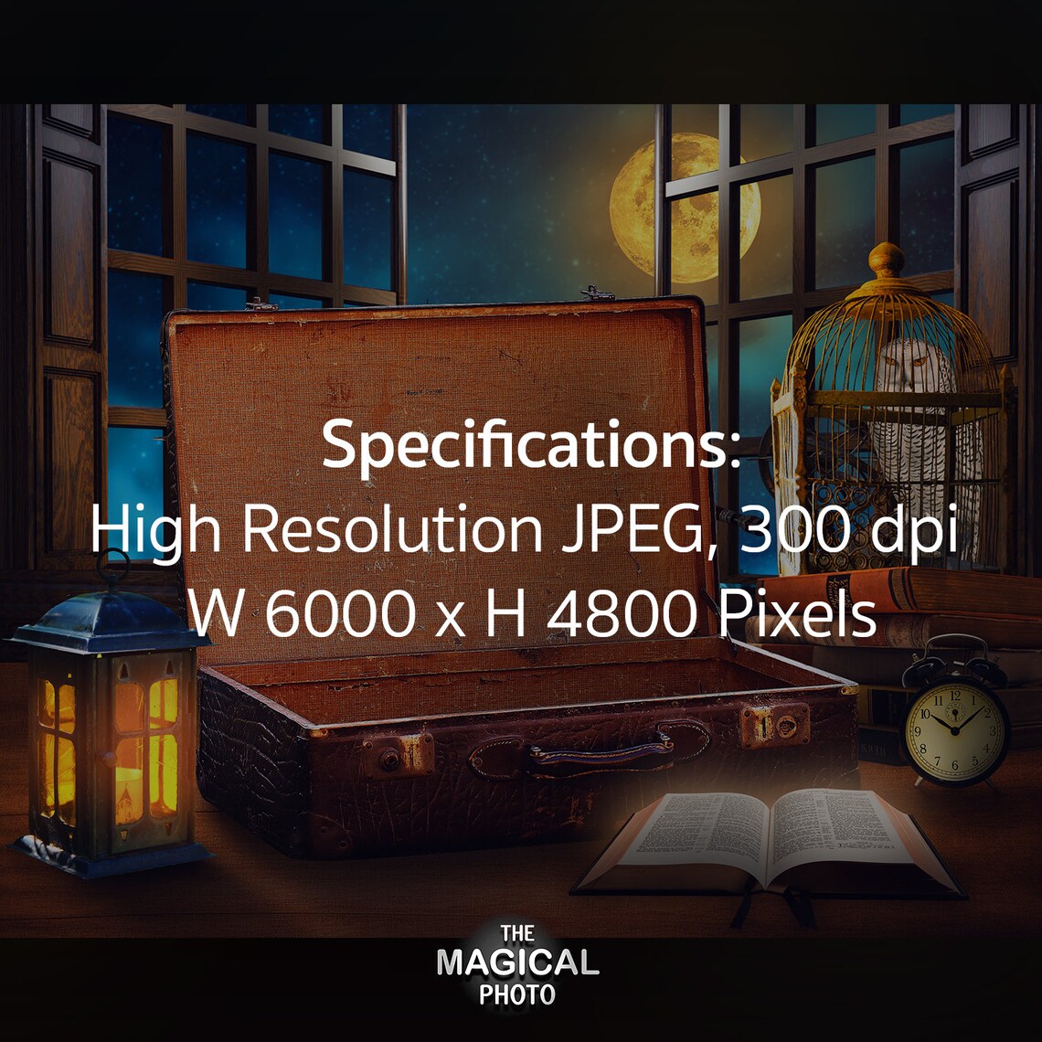 Wizard Digital Background Digital Backdrop for Composite - Etsy