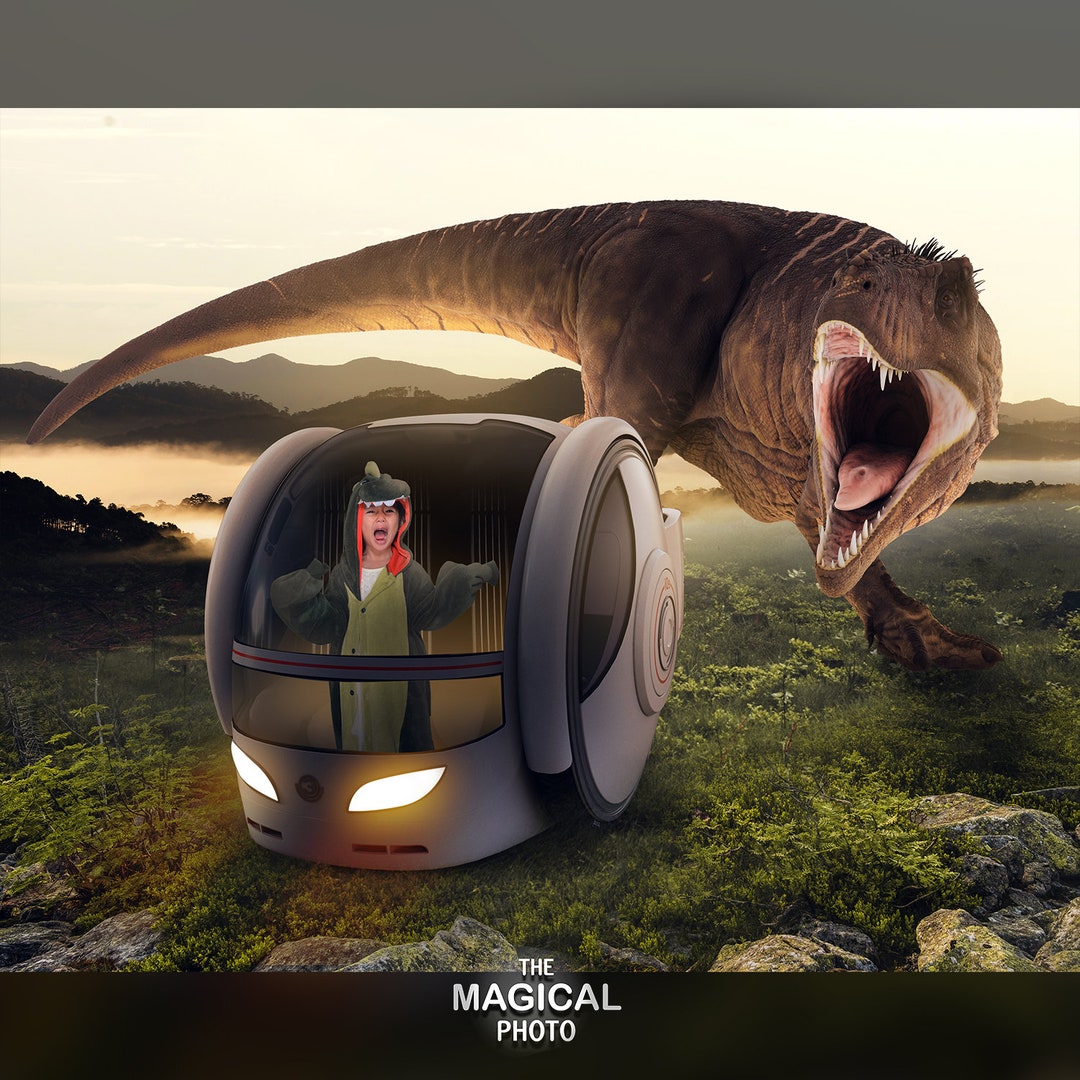 Dinosaur, T-rex Digital Background, Digital Backdrop, for Composite ...