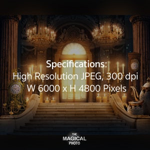 Princess Castle Digital Background, Digital Backdrop, for Composite ...