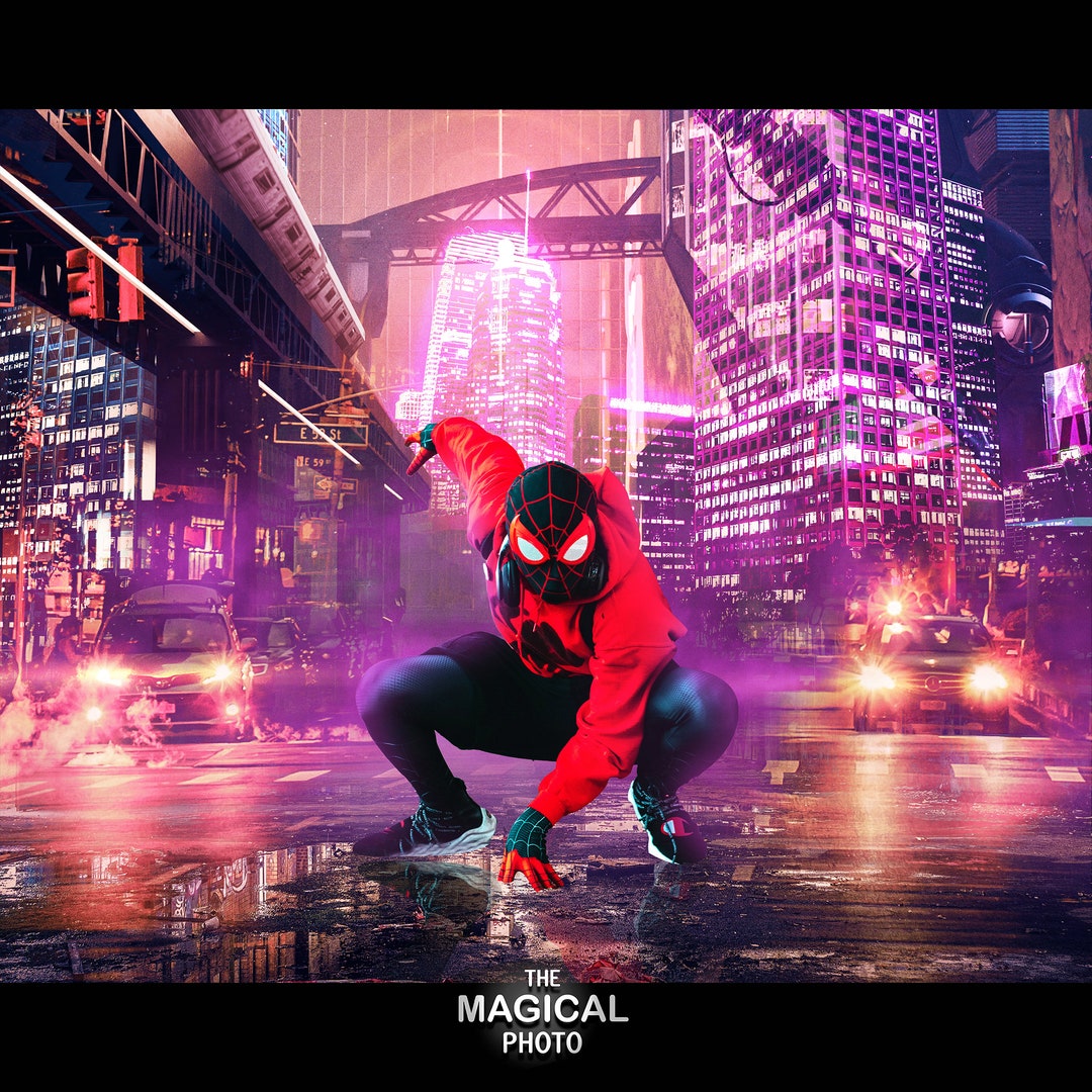 Superhero Digital Background, Digital Backdrop, for Composite Photoshop ...