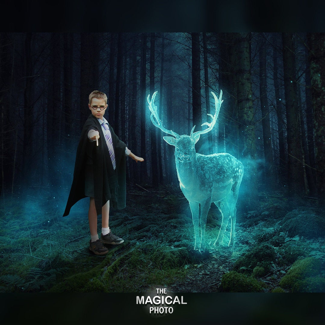 Wizard Digital Background, Digital Backdrop, for Composite Photoshop ...