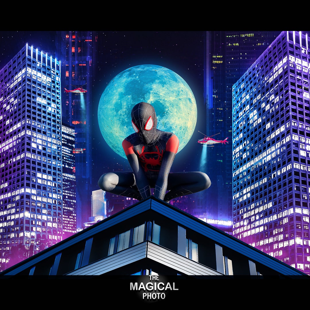 Superhero Digital Background, Digital Backdrop, for Composite Photoshop ...