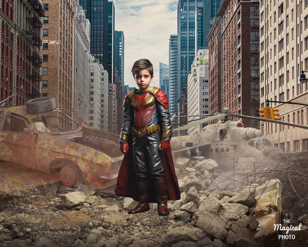 Superhero Digital Background, Digital Backdrop, for Composite Photoshop ...