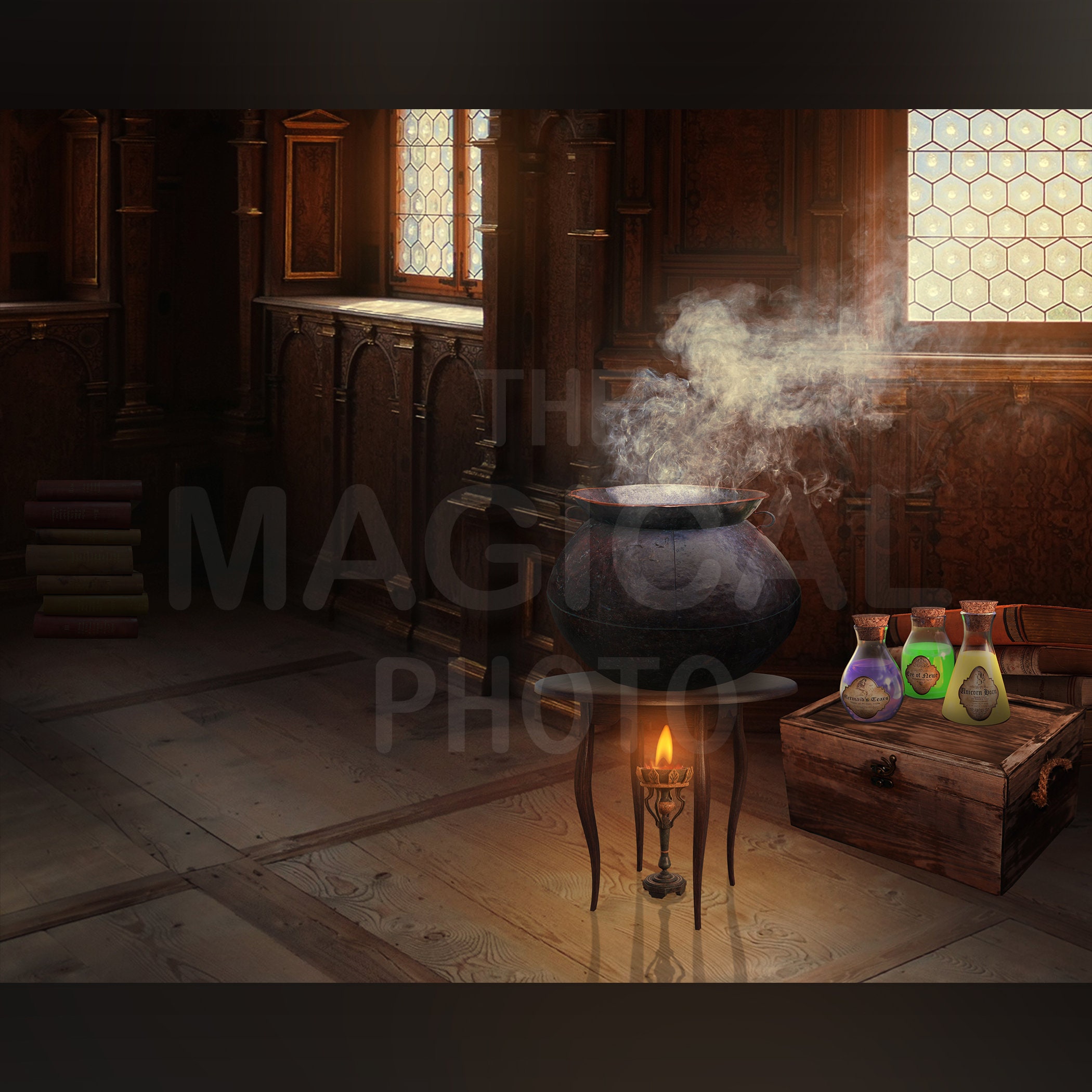 Wizard Digital Background Digital Backdrop for Composite - Etsy UK