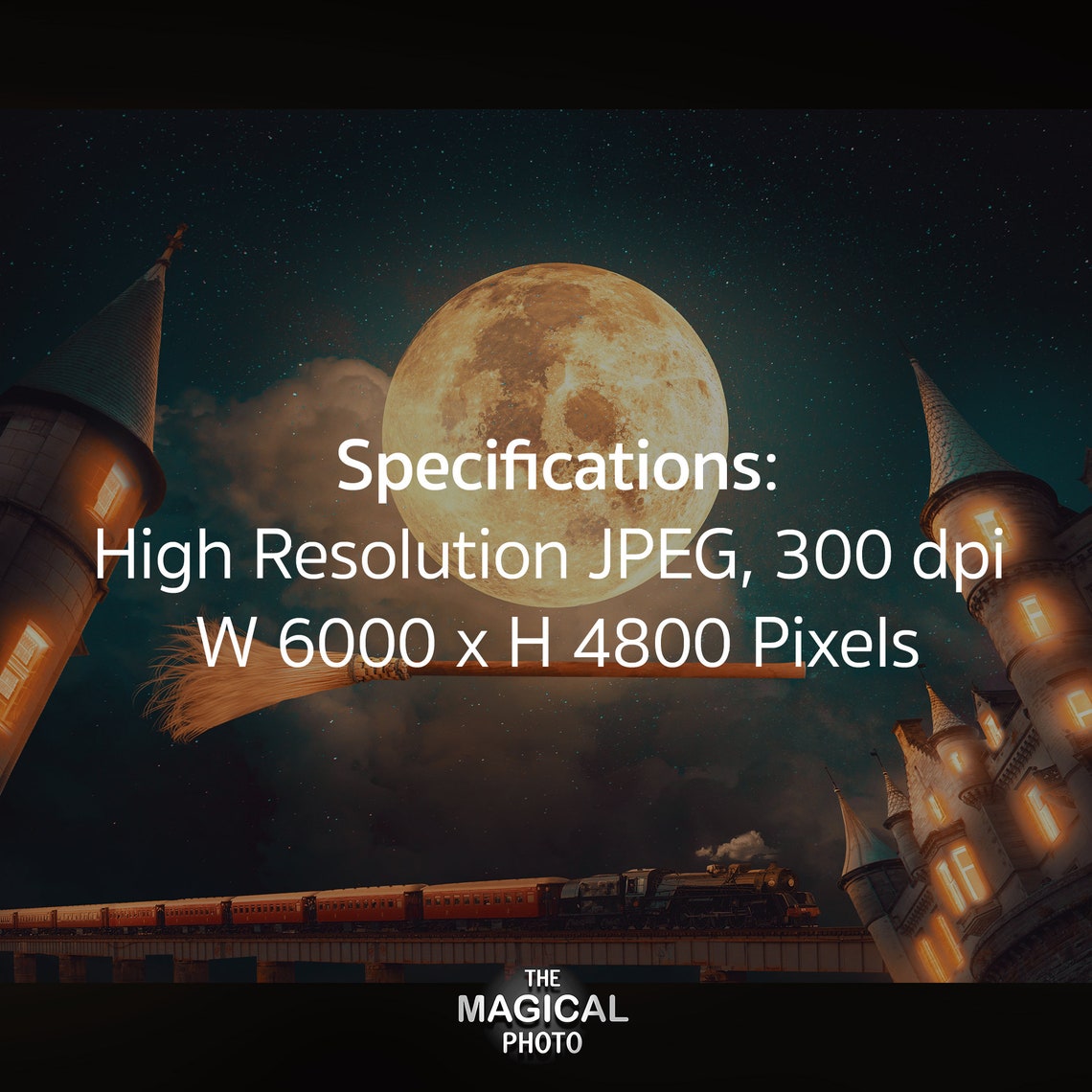 Wizard Digital Background Digital Backdrop for Composite | Etsy