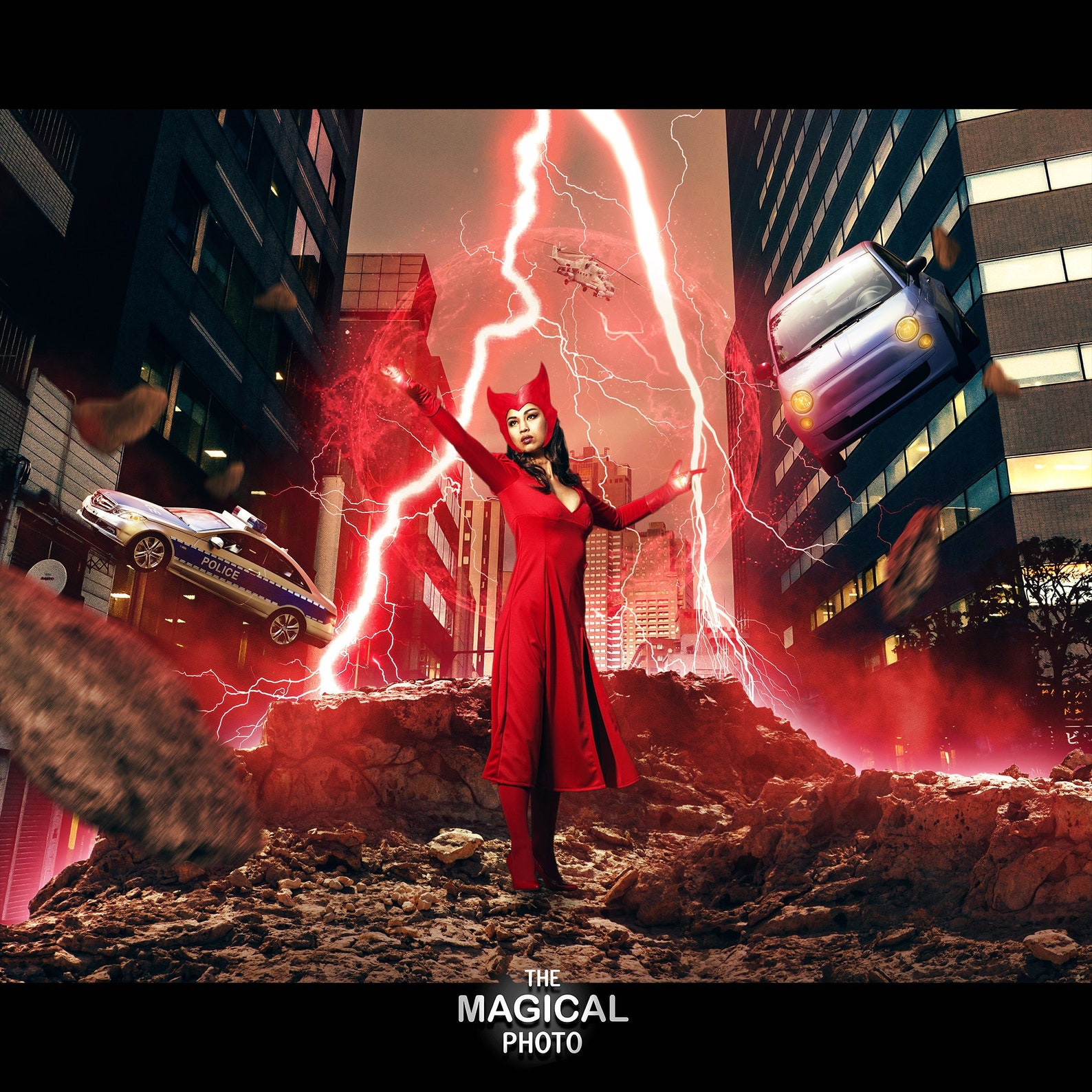 Superhero Digital Background Digital Backdrop for Composite - Etsy