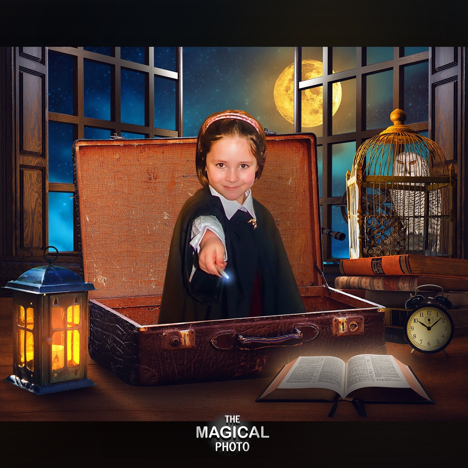 Wizard Digital Background, Digital Backdrop, for Composite Photoshop ...