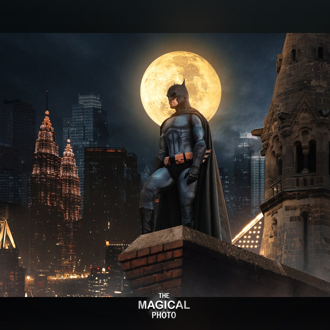 Superhero Digital Background, Digital Backdrop, for Composite Photoshop ...