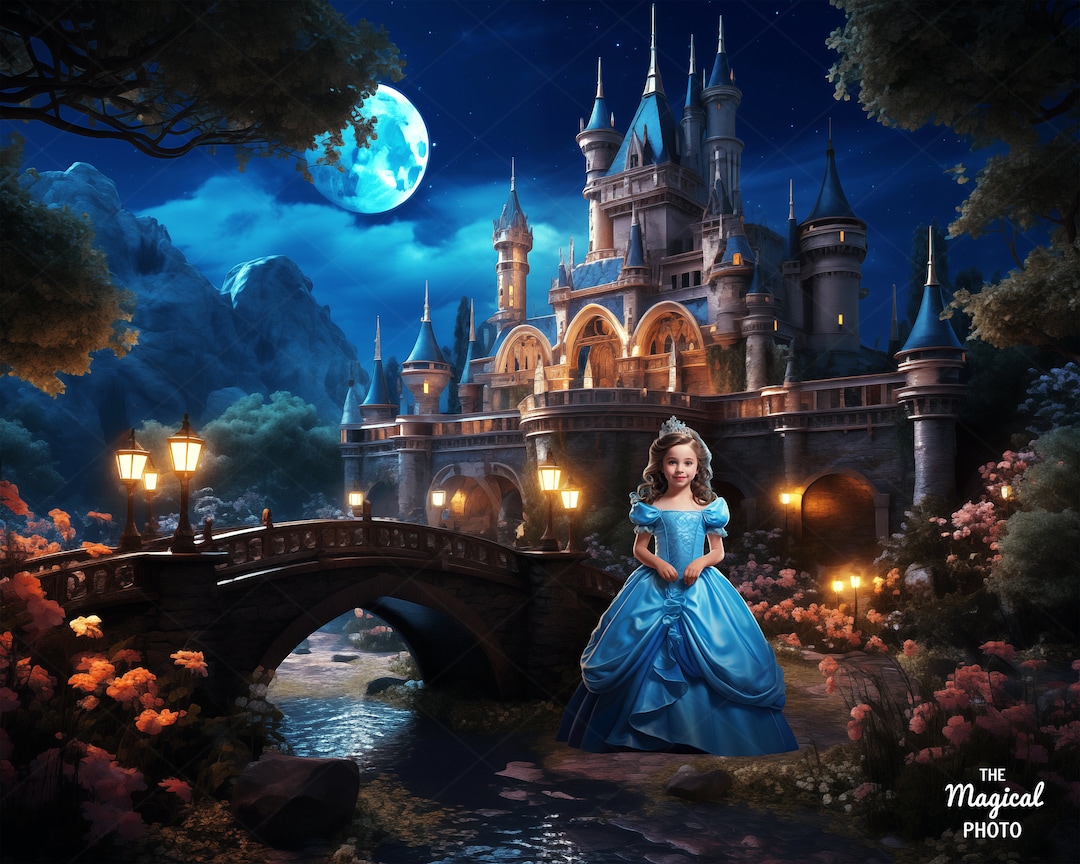 Princess Castle Digital Background, Digital Backdrop, for Composite ...
