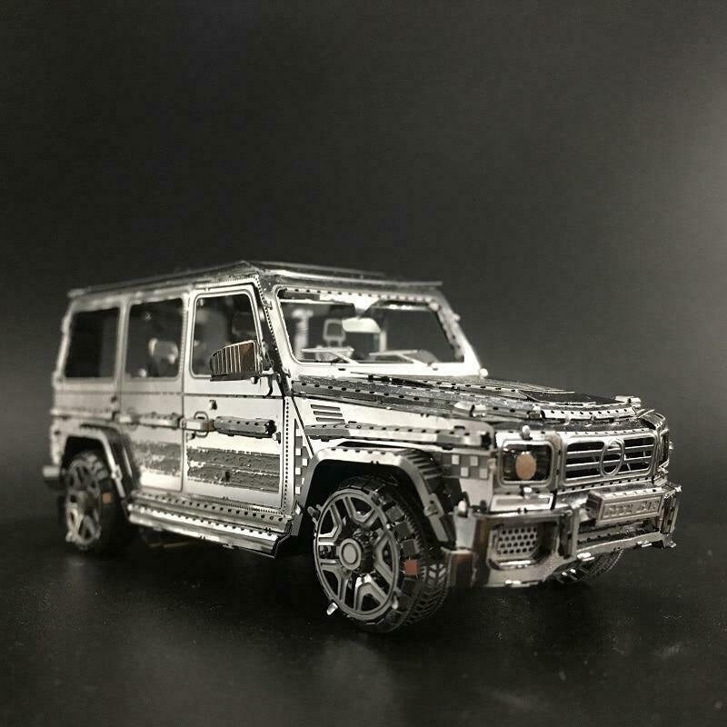 Off Road Car Metal Model Kit in the Style of a Mercedes G500 | Etsy