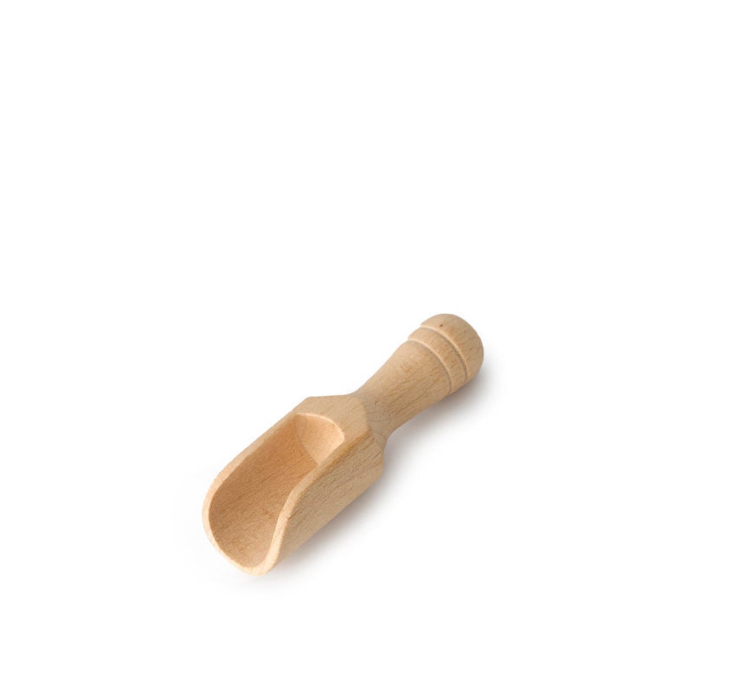 Mini Wooden Scoop - 7cm - Etsy UK