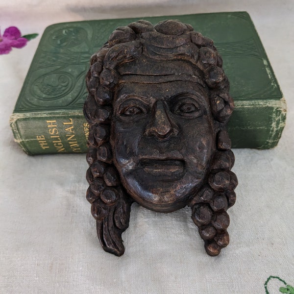 Carved Wood Face - Etsy