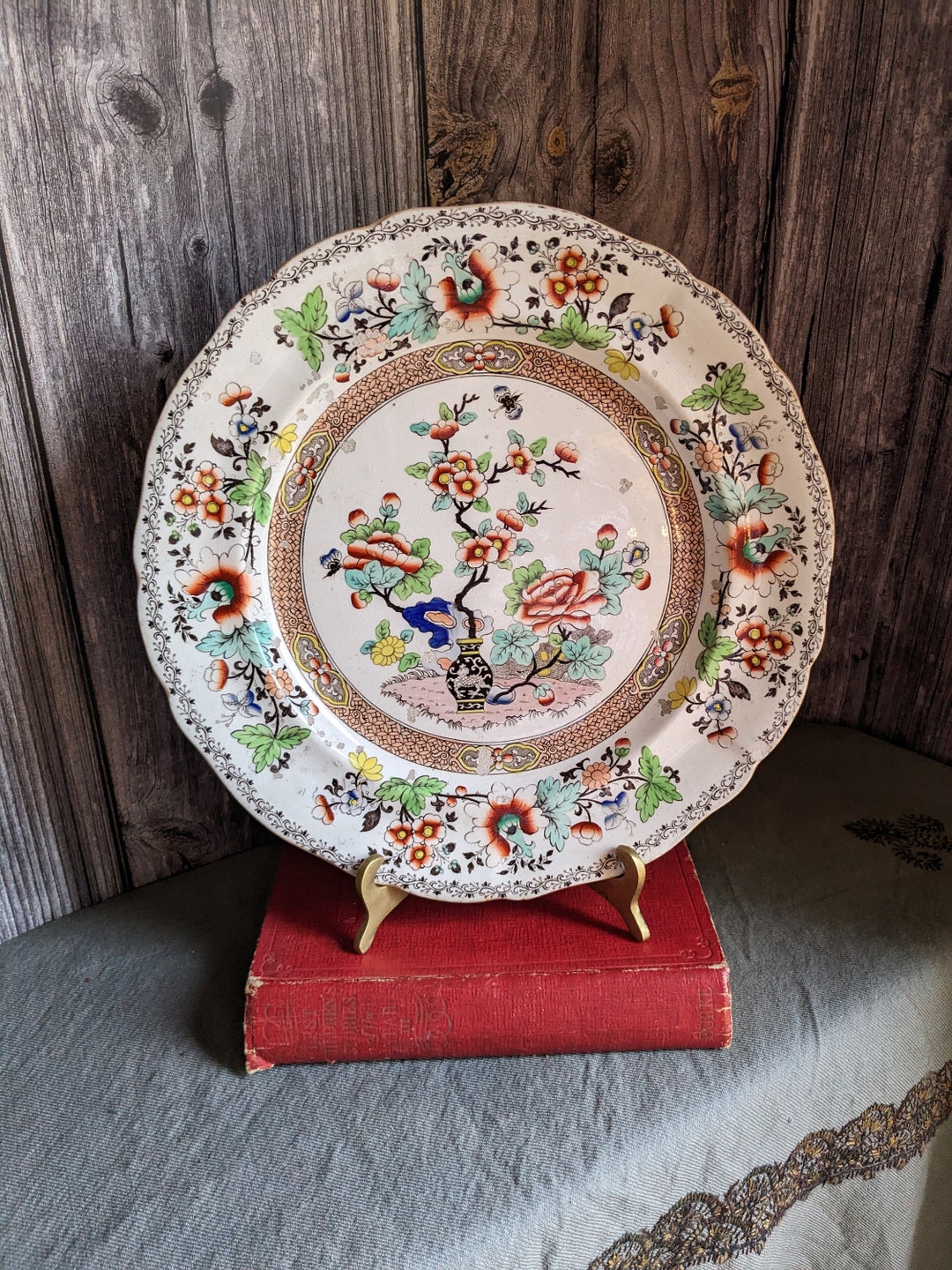 Minton & Boyle Antique Plate 'bombay Japan' - Etsy
