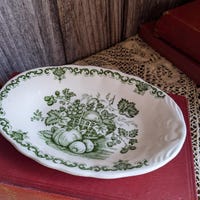 Green Transferware - Etsy