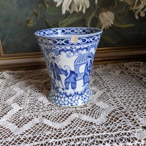 William Adams Reproduction Blue and White Chippy Mug 'chinese Bird' - Etsy