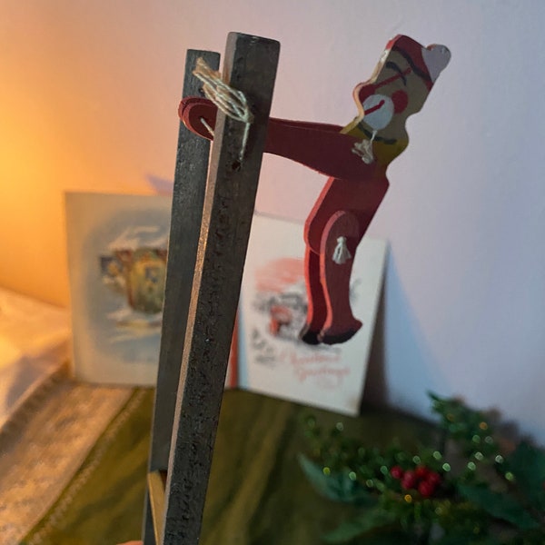 Wooden Acrobat Toy - Etsy