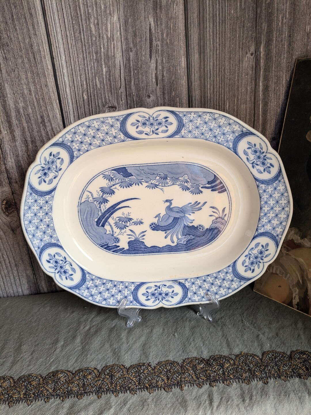 Furnivals Platter 'old Chelsea' - Etsy