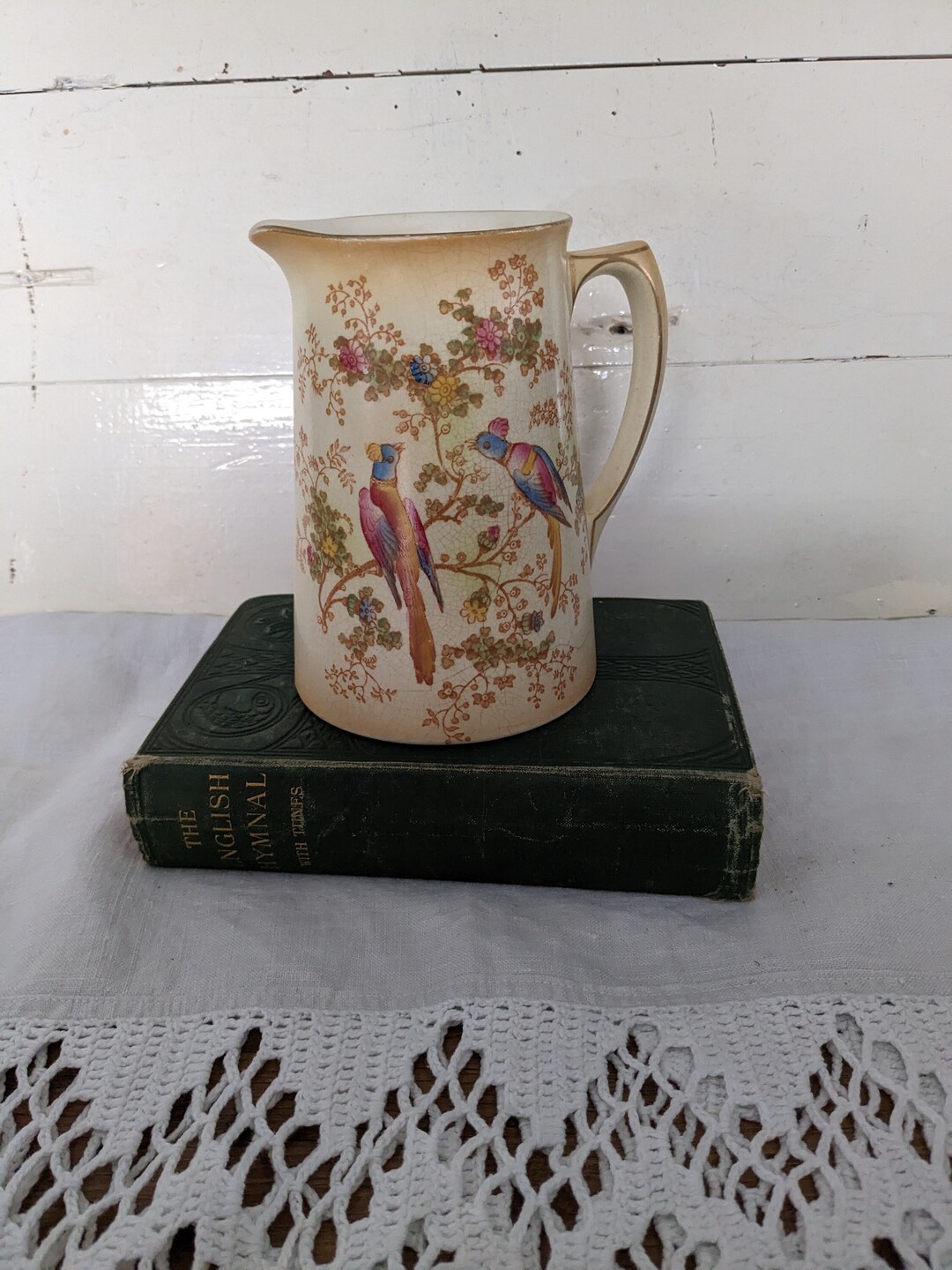 Crown Ducal Blush Ware Antique Jug - Etsy