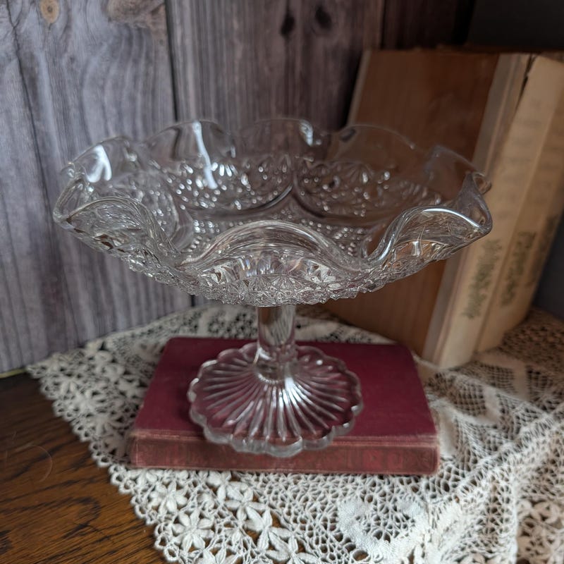 Large Vintage Compote - Etsy UK