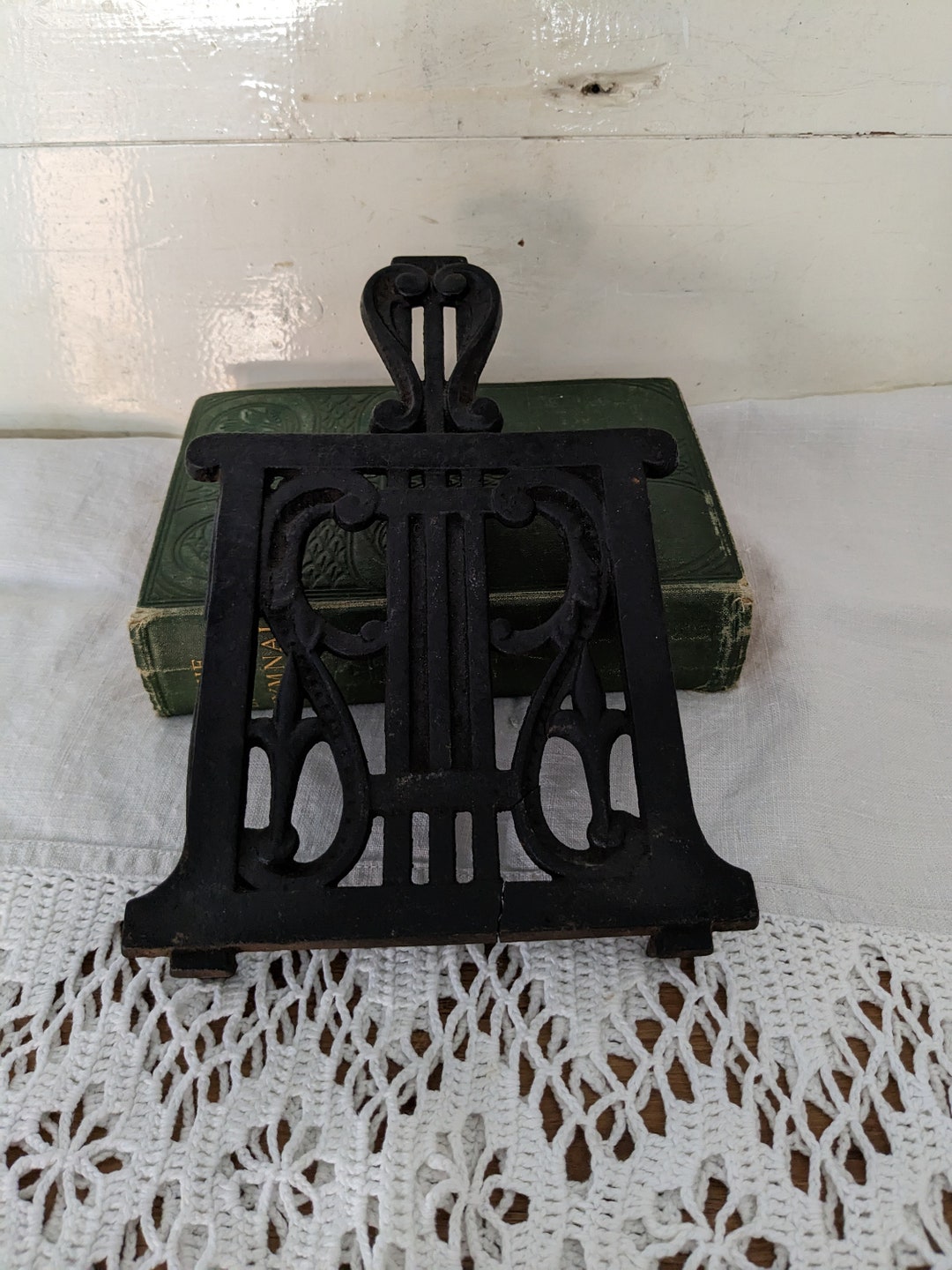 Cast Iron Antique Trivet - Etsy
