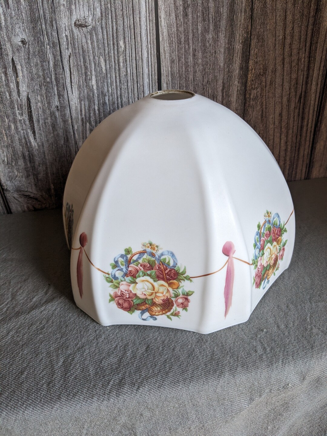 Romantic Style Opaline Light Shade in Opaline Glass - Etsy
