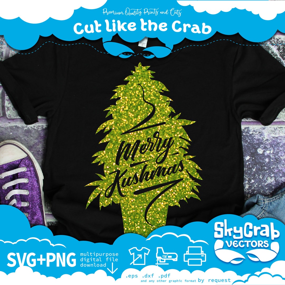 Pot Shape Cannabis Plant Svg, Png, Kushmass Marijuana Digital Vector ...