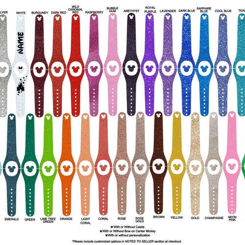 Magic Band Mickey Decal - Etsy