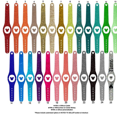 Swirly Mouse Heads MB2 Decal Vinyl Decal Magic Band Decal - Etsy