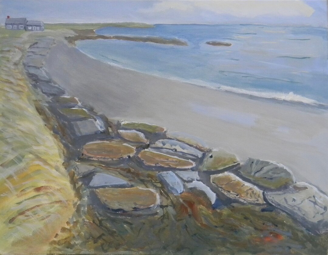 A Beach in Harpswell - Etsy