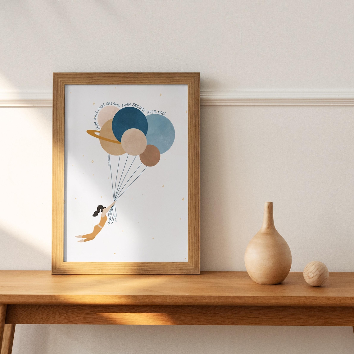 Fear Digital Art Print Etsy