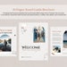 Editable Travel Brochure Canva Template | Agency Flyer Design for ...