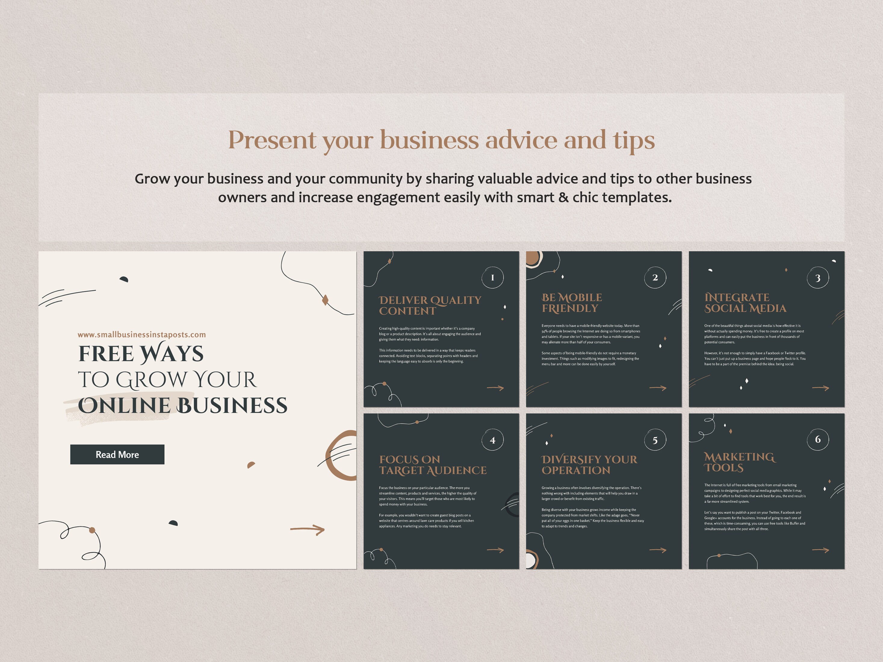 Social Media Canva Posts | Custom Marketing Templates | IG Stories ...