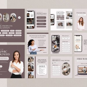 Instagram & Social Media AD Template Editable Canva Templates for ...