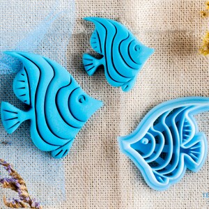 Fish Clay Cutter I Polymer Clay Cutters for Polymer Clay I Texturio ...