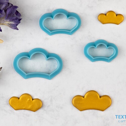 Half Arch Shape Polymer Clay Cutter I Texturio Cutters for - Etsy